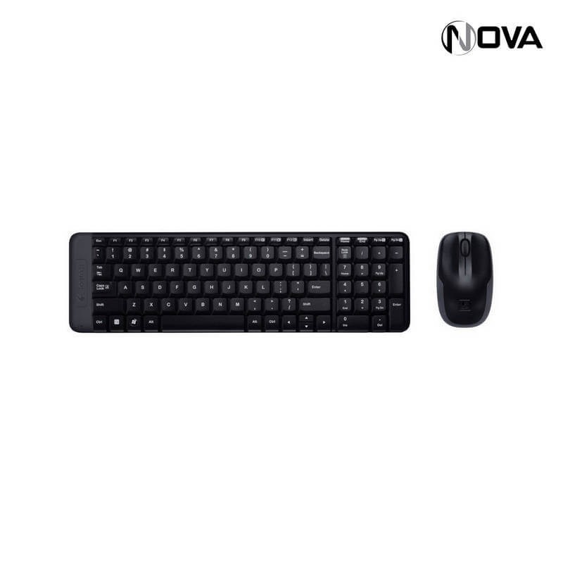 Clavier QWERTY Sans Fil Logitech avec Souris MK220 à Dakar