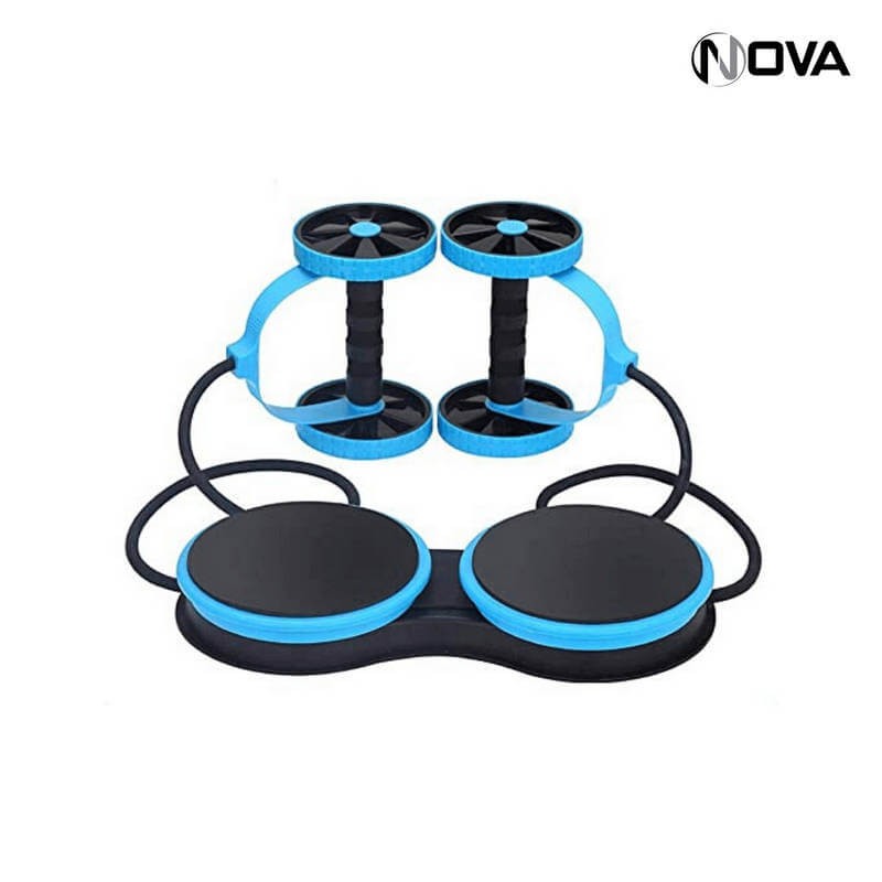 Roue Multifonction Abdominaux Complet Gym Fitness Sport Maison