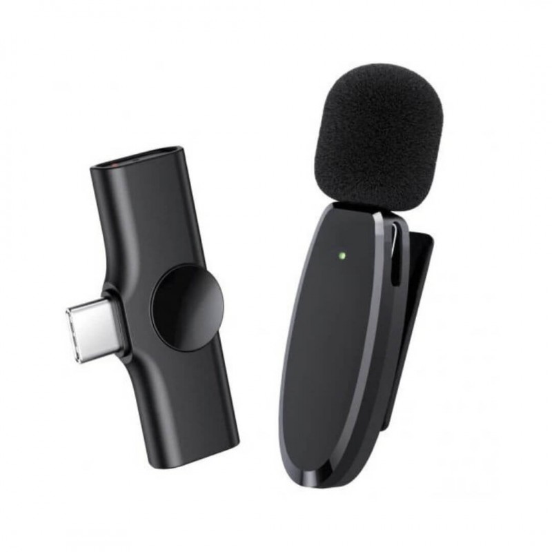 Lavalier Microphone sans fil pour Android - USB C