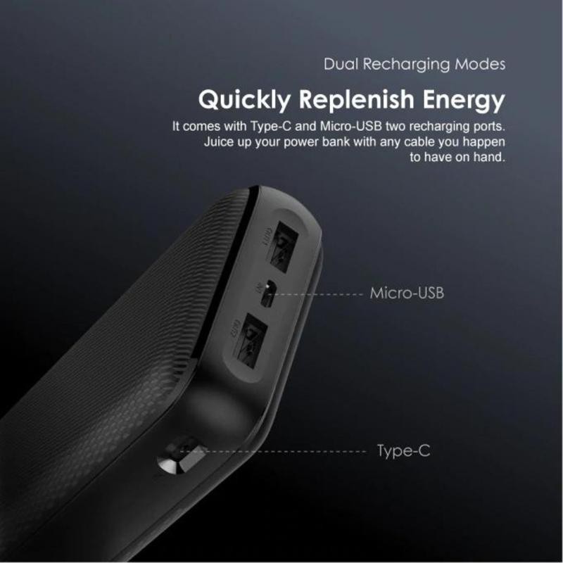 Oraimo Traveler 2 octets 20000mAh Power Bank OPB-P205D