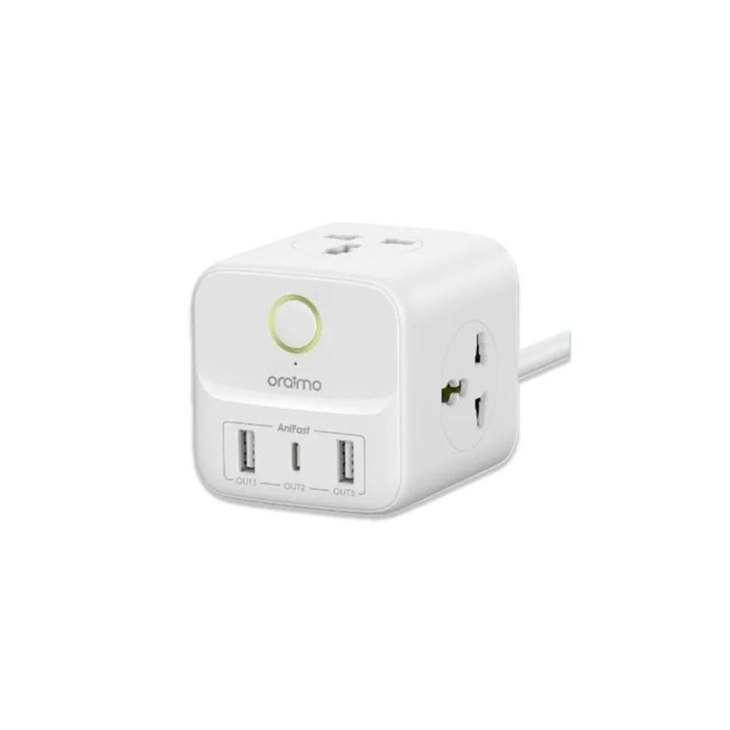 Oraimo PowerHub C : Cube de Charge Intelligent 6-en-1
