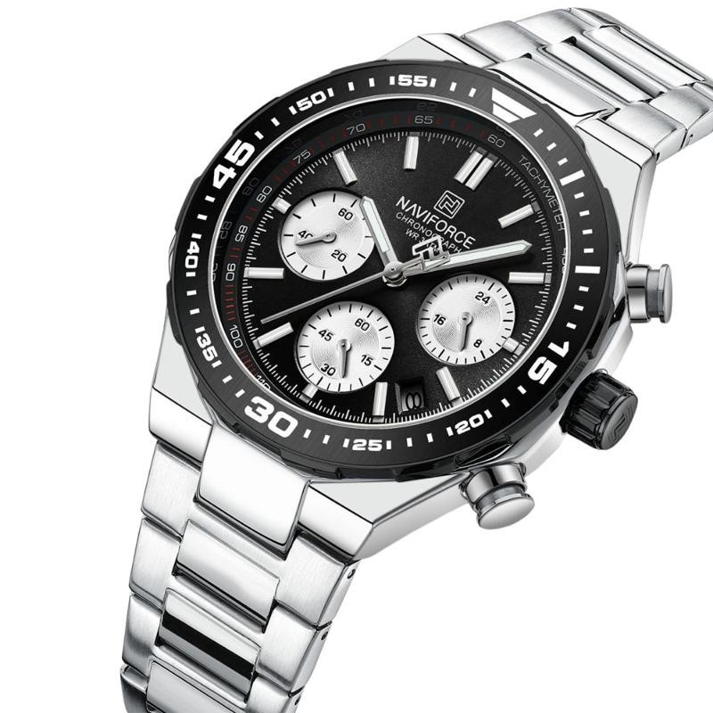 Montre Homme Naviforce NF8049 | Chronographe Élégant et Étanche 3ATM