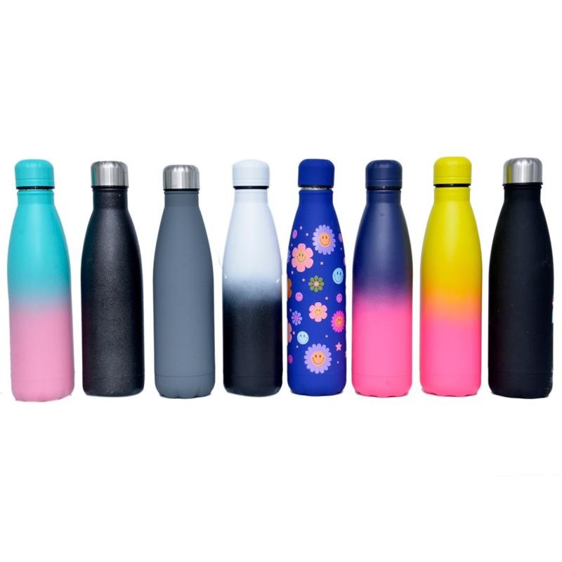 Gourde en acier inoxydable design coloré