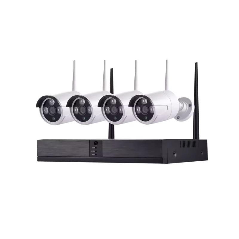 Kit NVR 4 Caméras de Surveillance Sans Fil 5G - 4CH WiFi Intelligent