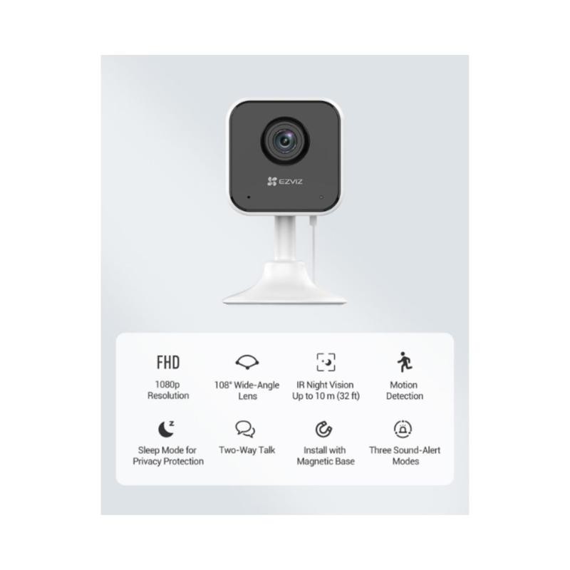 EZVIZ CS-H1c Caméra de Surveillance IP Intérieure - Vision Nocturne