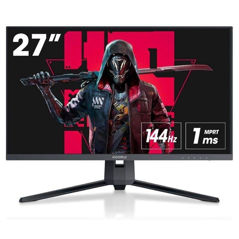 KOORUI Écran PC Gaming 27" 144Hz WQHD - Meilleur Prix à Dakar