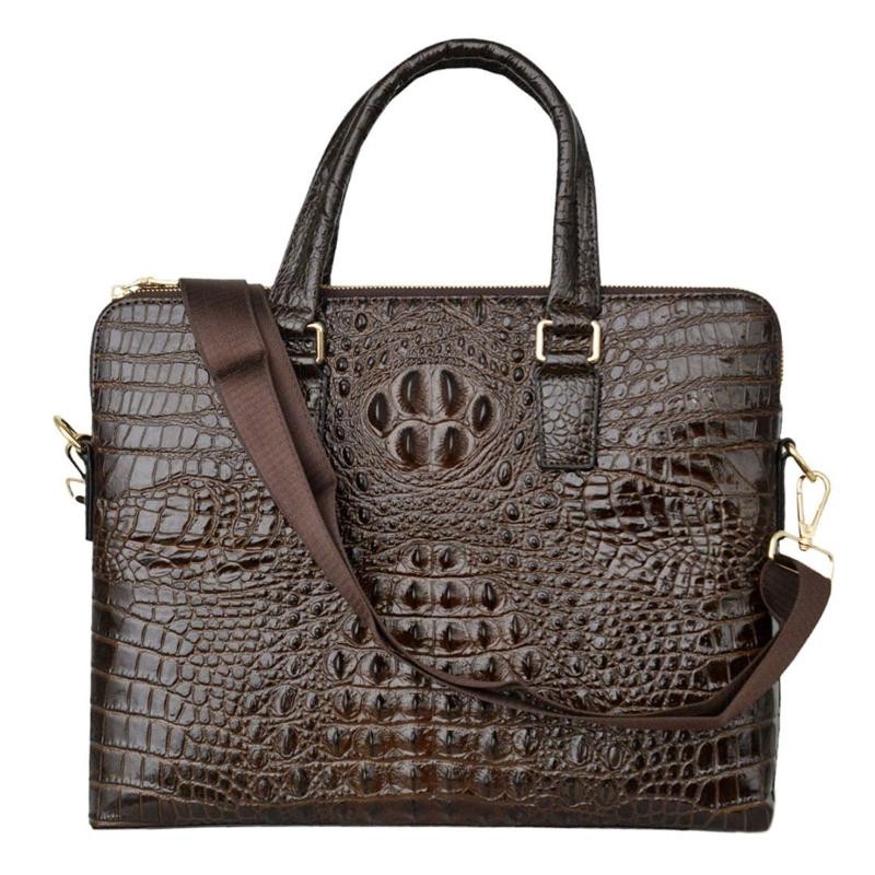 Sac Professionnel en Cuir Motif Crocodile - Dakar Sénégal