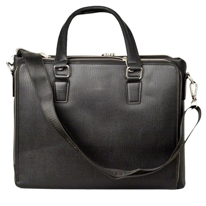 Sac Professionnel Élégant Cuir Noir - Dakar Sénégal