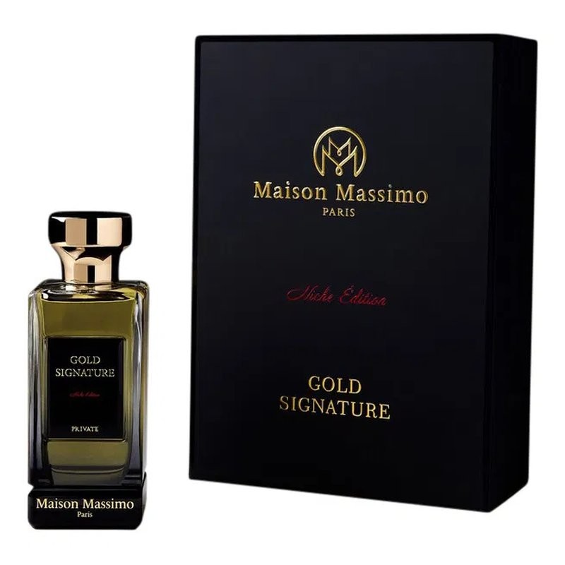Parfum GOLD SIGNATURE Maison Massimo 100 ml | Dakar Sénégal